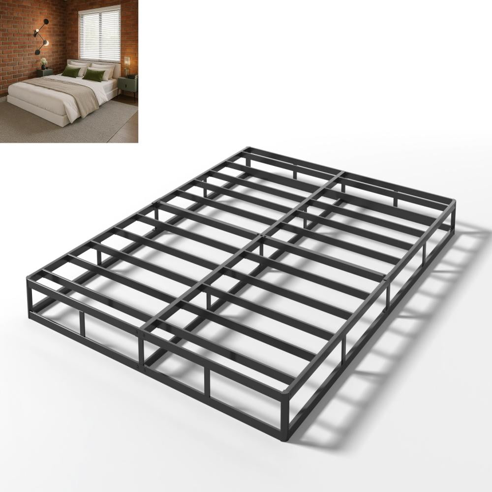 Box Spring King Size Bed Frame, Durable Metal Construction for 3000 lbs ...