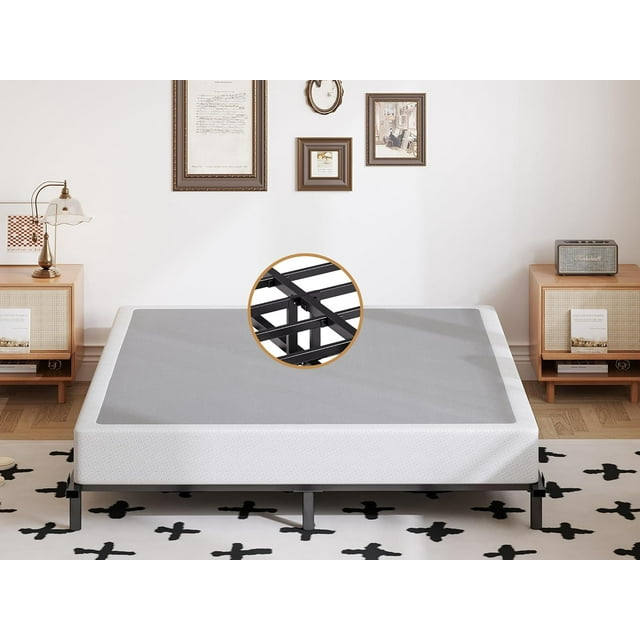 Box Spring Queen 5 inch only Low Profile Heavy Duty Metal Mattress ...