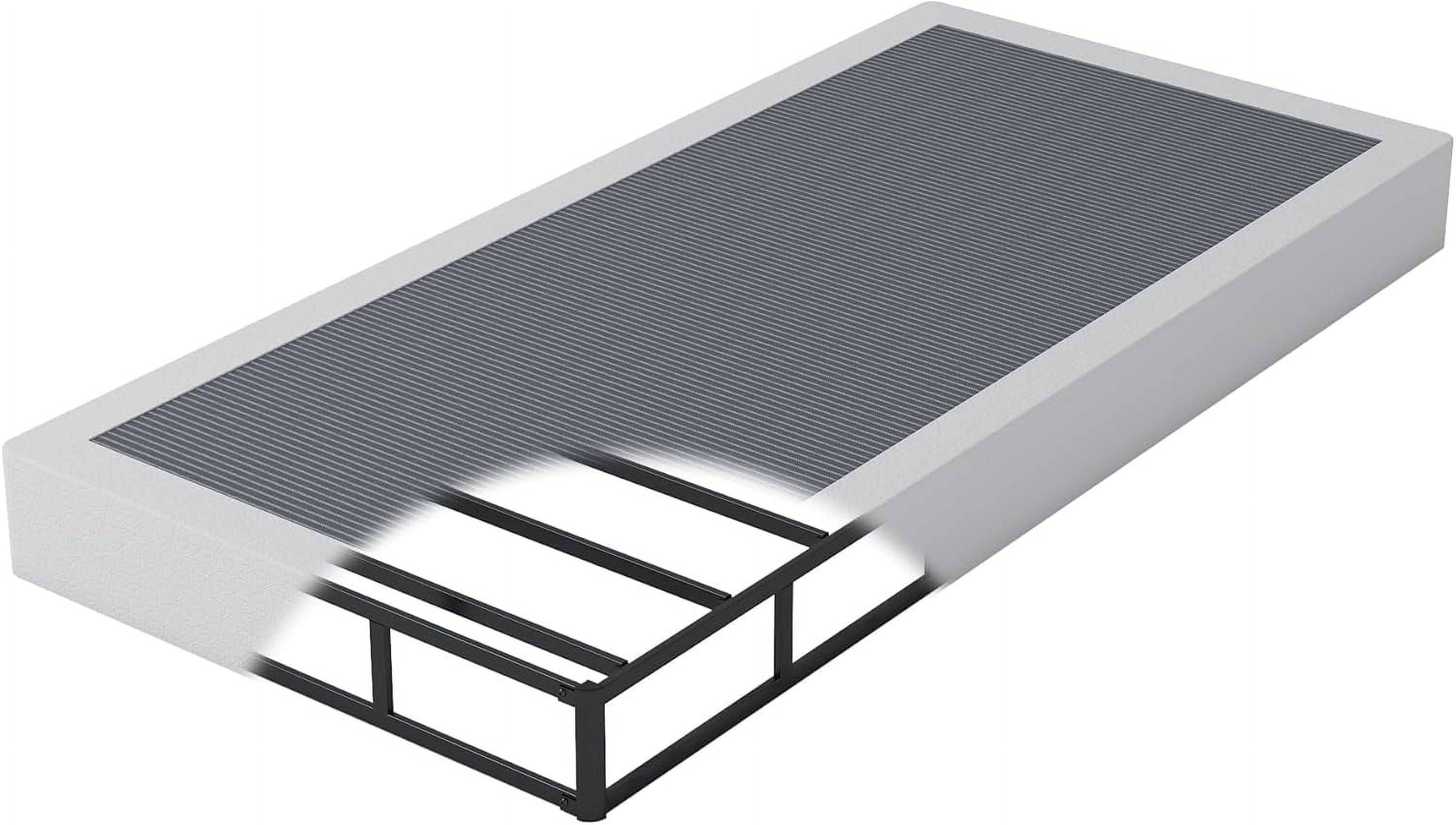 Box Spring for Queen Bed 4 Inch - Heavy Duty Box Spring Mattress ...