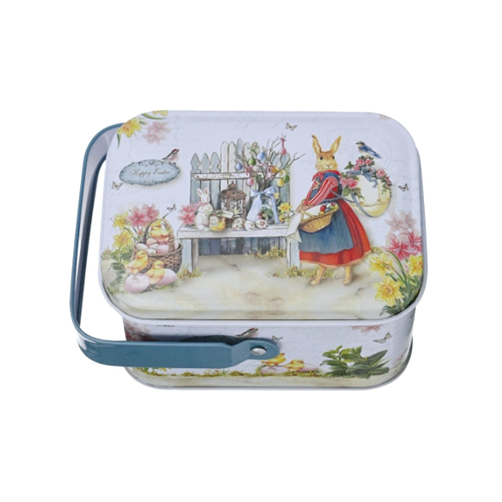 Box Tinplate box tin case easter biscuits tin cookie containers tin ...