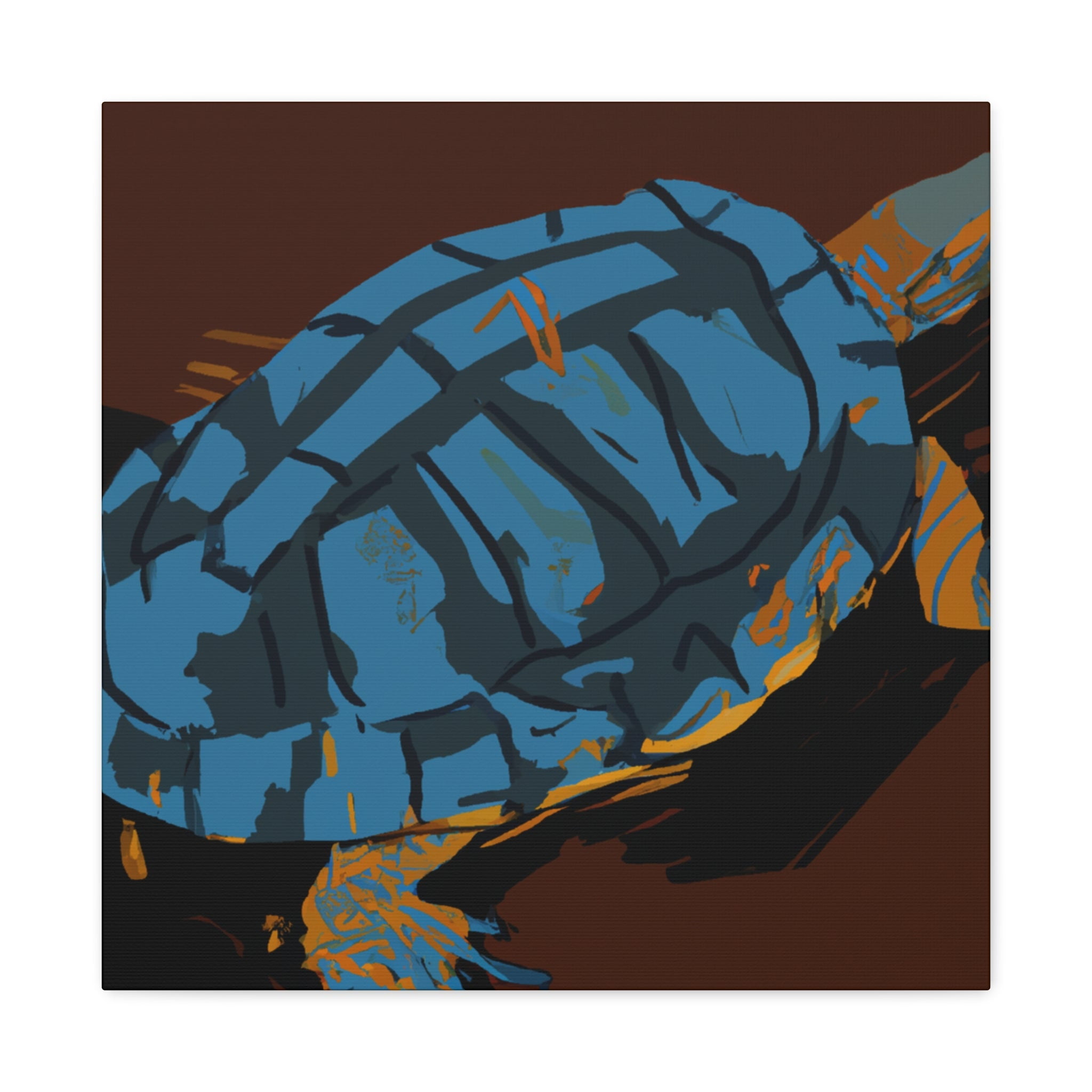 "Box Turtle Minimalism" - Canvas - Walmart.com