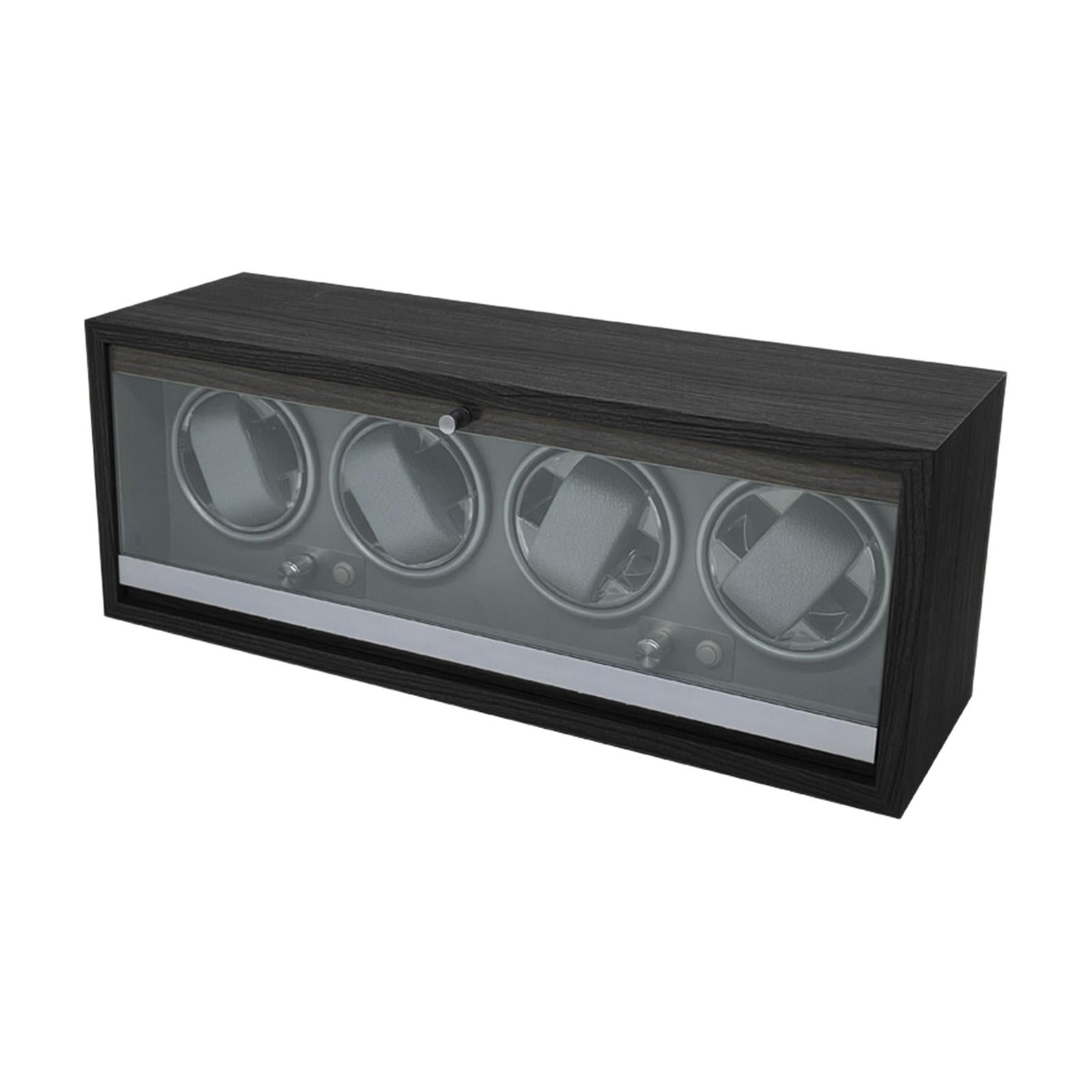 Box, Winding Watches Shaker, 5 Modes Motor, 4 Slots with Ambient Light ...