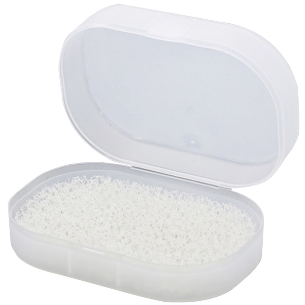 Box for Soap Case Travel Boxes Transparent Sponge Dish Portable Rack ...