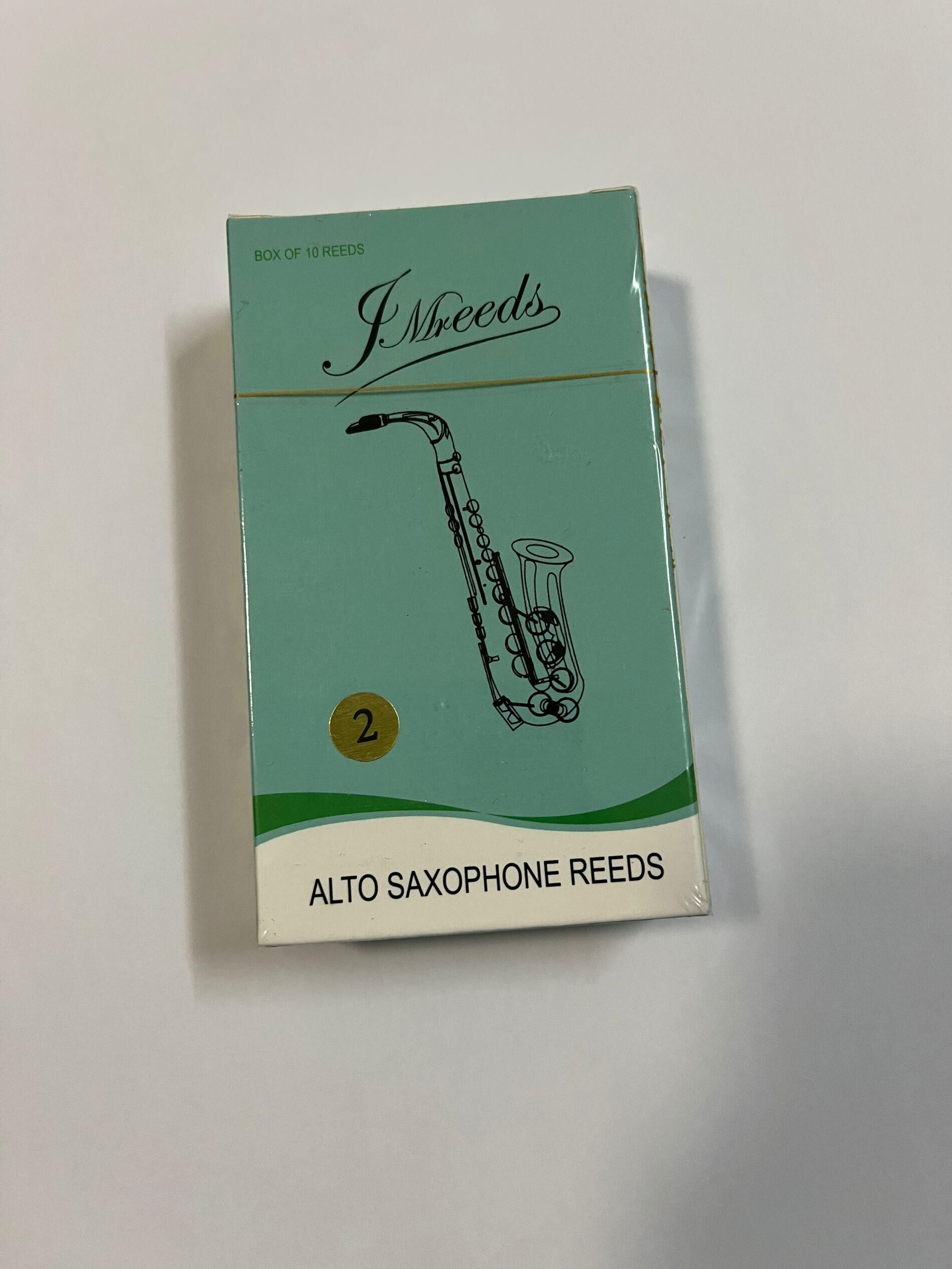 Box of 10 Eb Alto Saxophone Bamboo Reeds - Strength 2.0 - Walmart.com