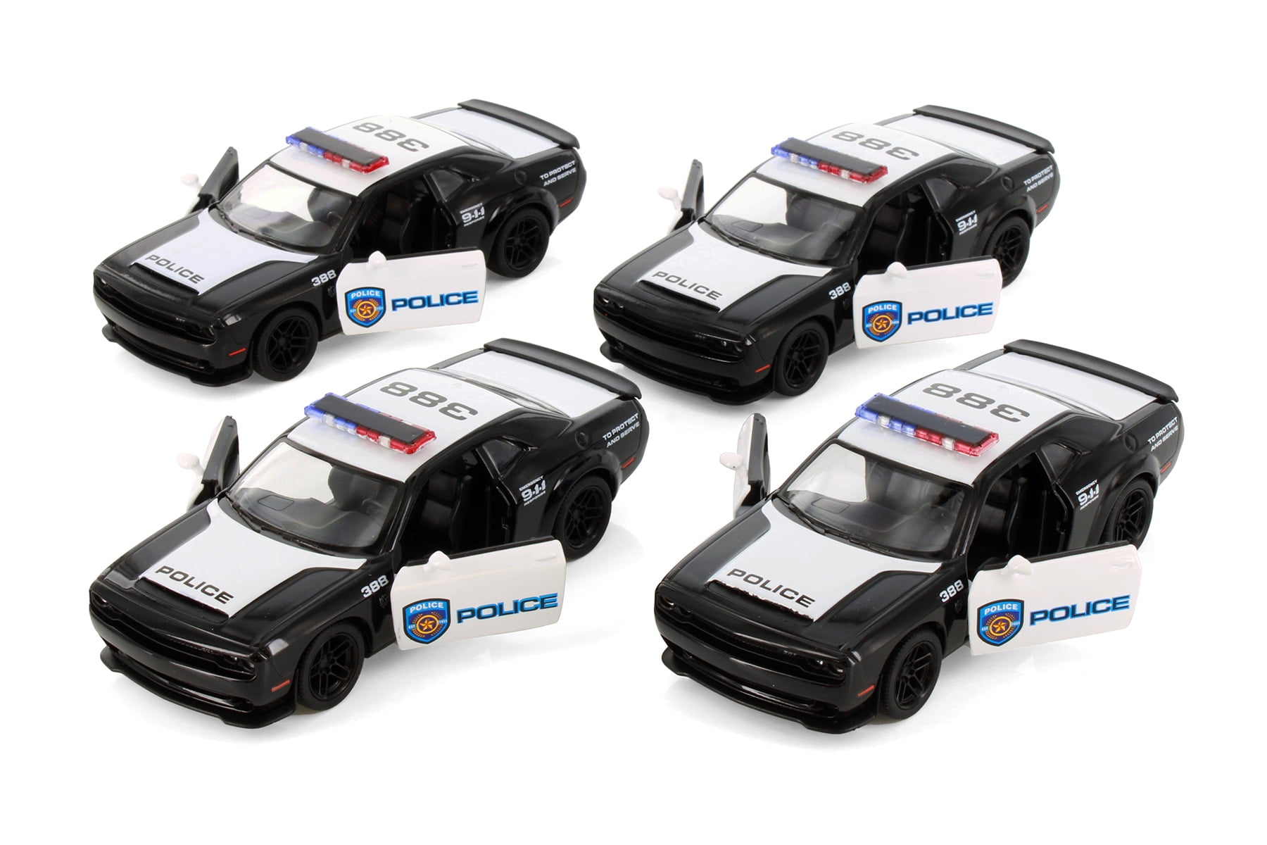 Box of 12 2023 Dodge Challenger SRT Demon 170 Police Edition, Black ...