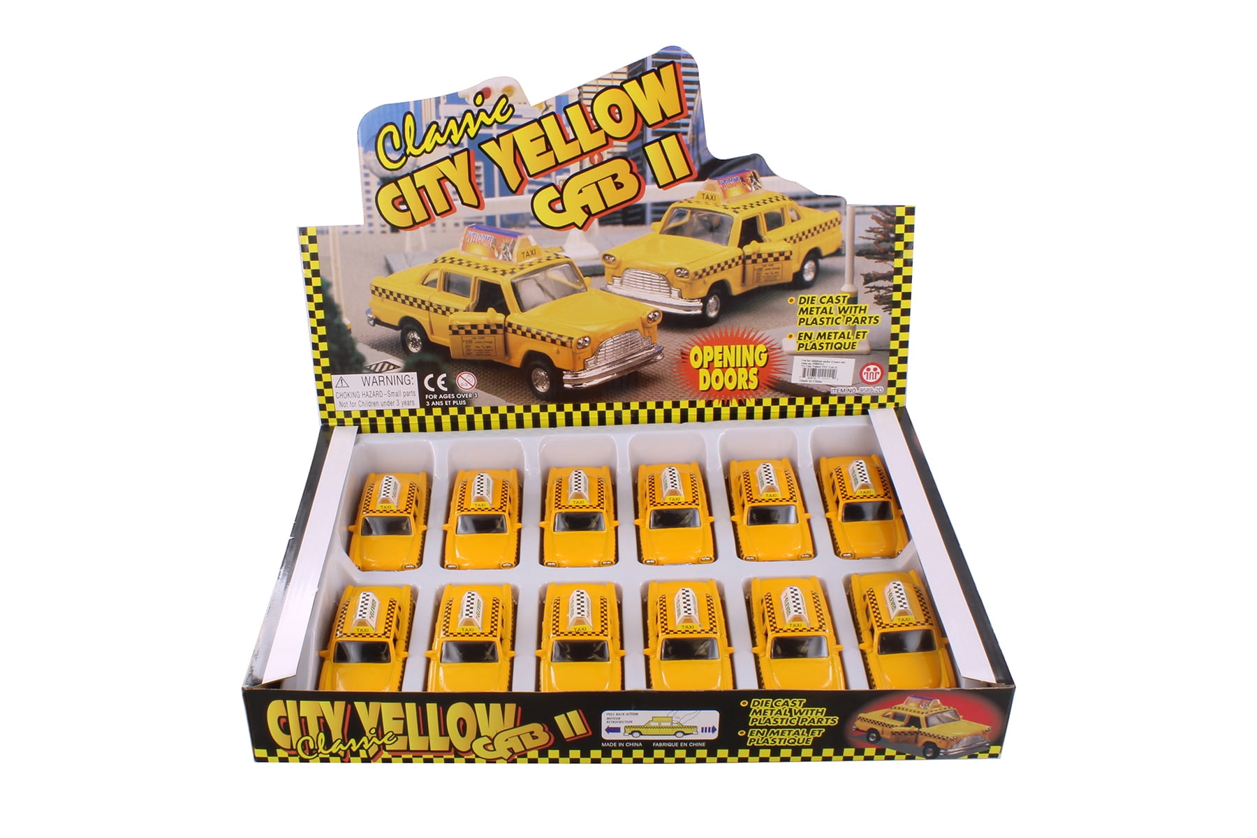 Box of 12 7-Eleven NYC Yellow Taxi Cab, Yellow - Australia | Ubuy