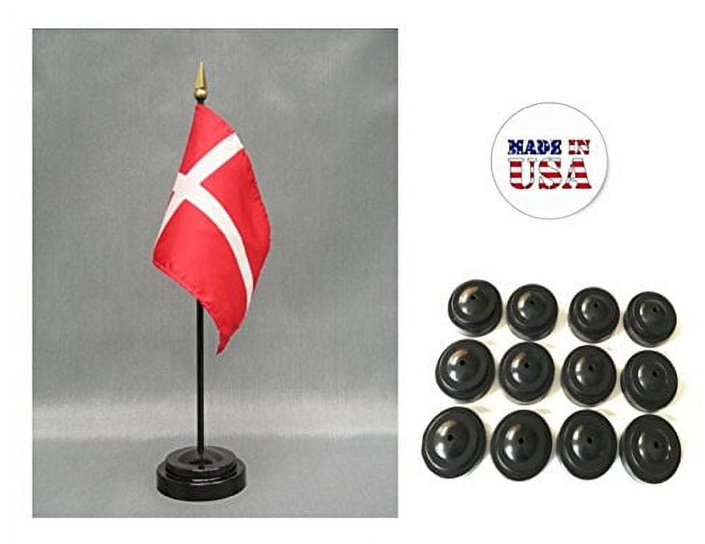 Box of 12 Denamark 4"x6" Miniature Desk & Table Flags Includes 12 Flag ...