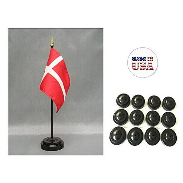 Box of 12 Denamark 4"x6" Miniature Desk & Table Flags Includes 12 Flag ...