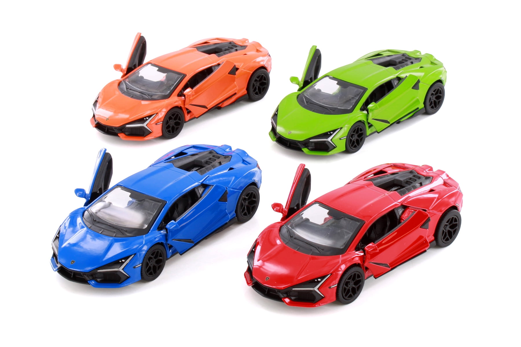 Box of 12 Lamborghini Revuelto Hardtop, Asstd - Kinsmart 5459D - 1/38 ...