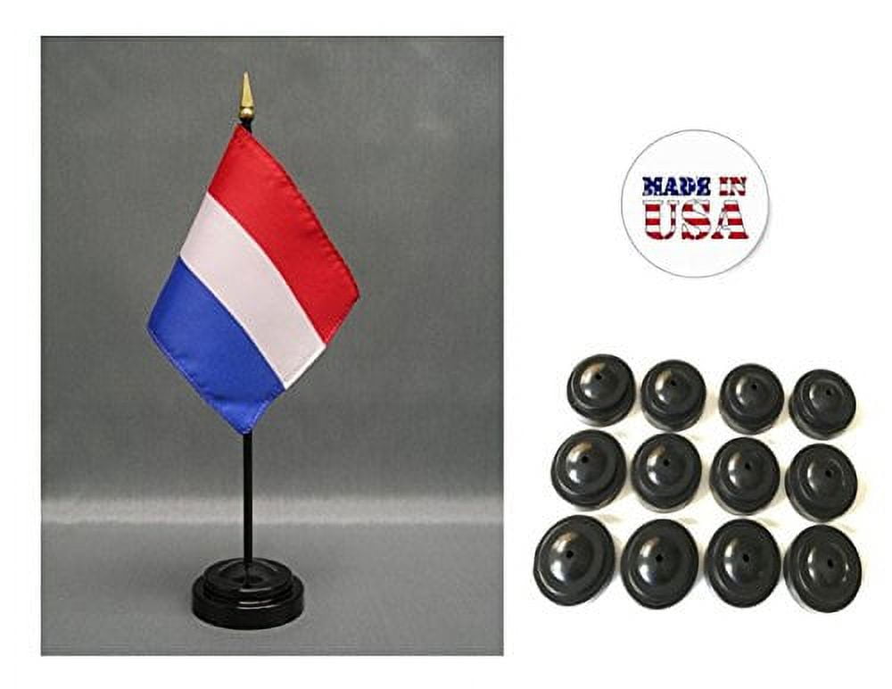 Box of 12 Netherlands 4"x6" Miniature Desk & Table Flags Includes 12 ...