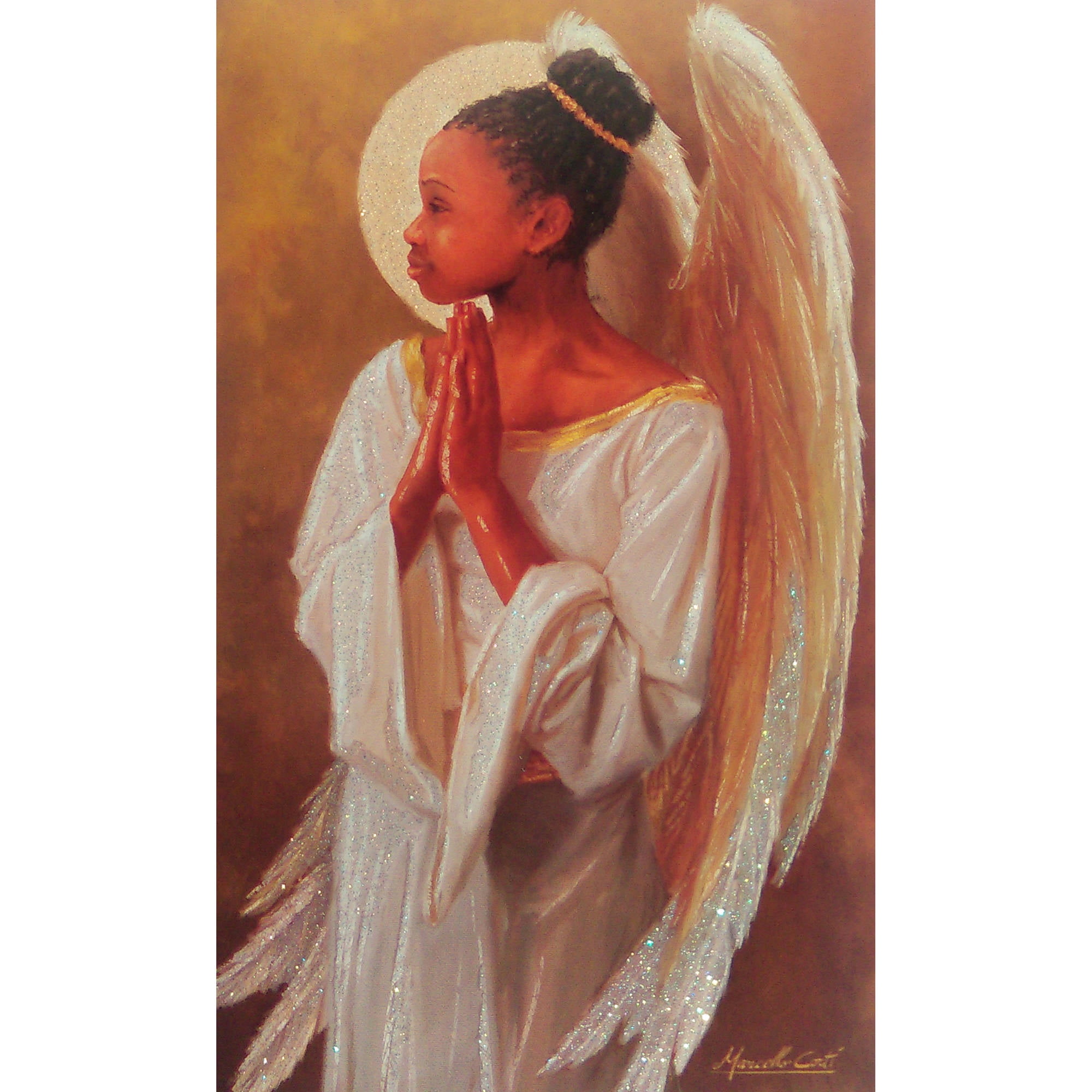 African American Angel Paintings