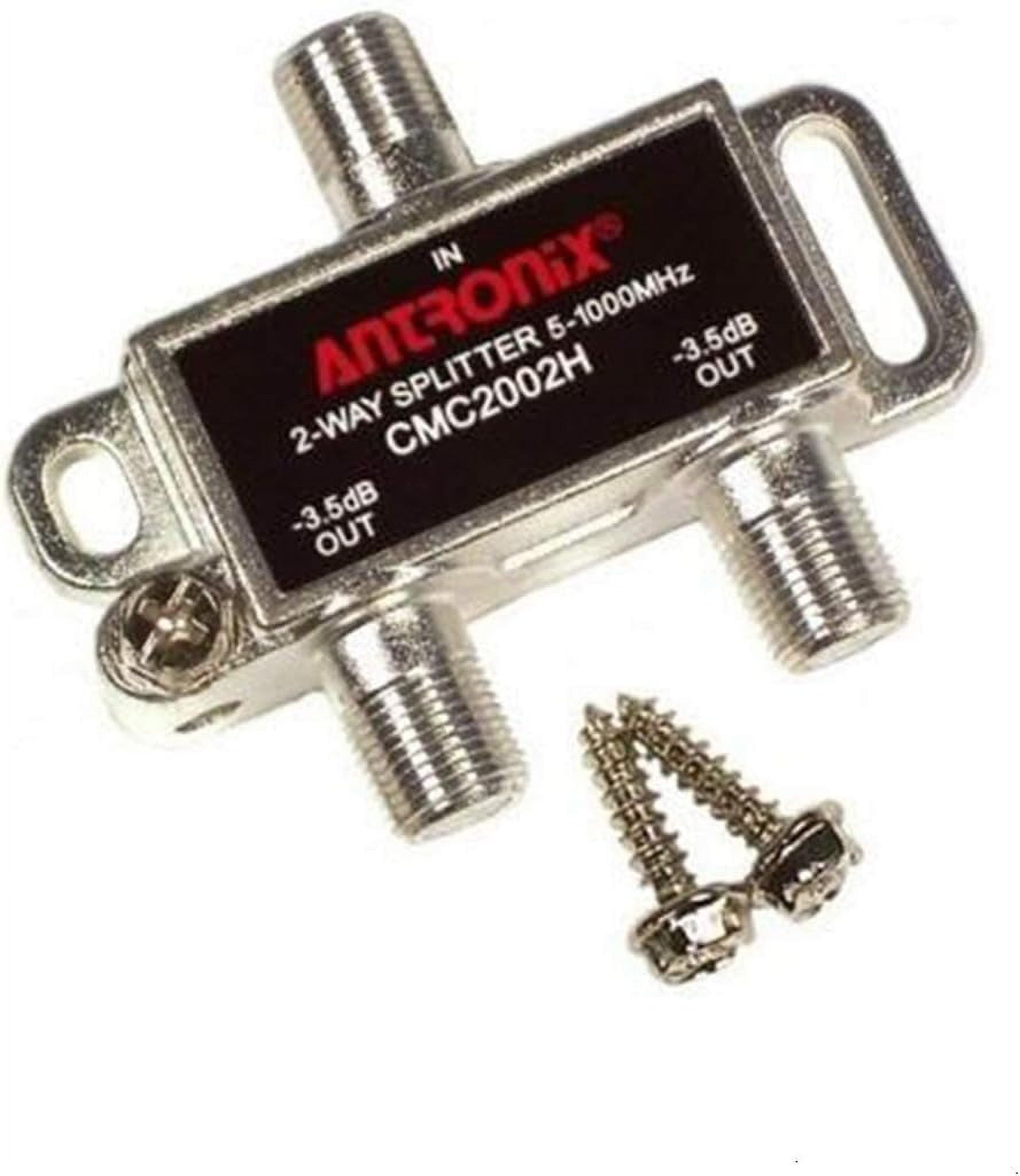 Box of 25 CMC2002H High Performance 2-Way Coax Cable Splitter 5-1002MHz ...