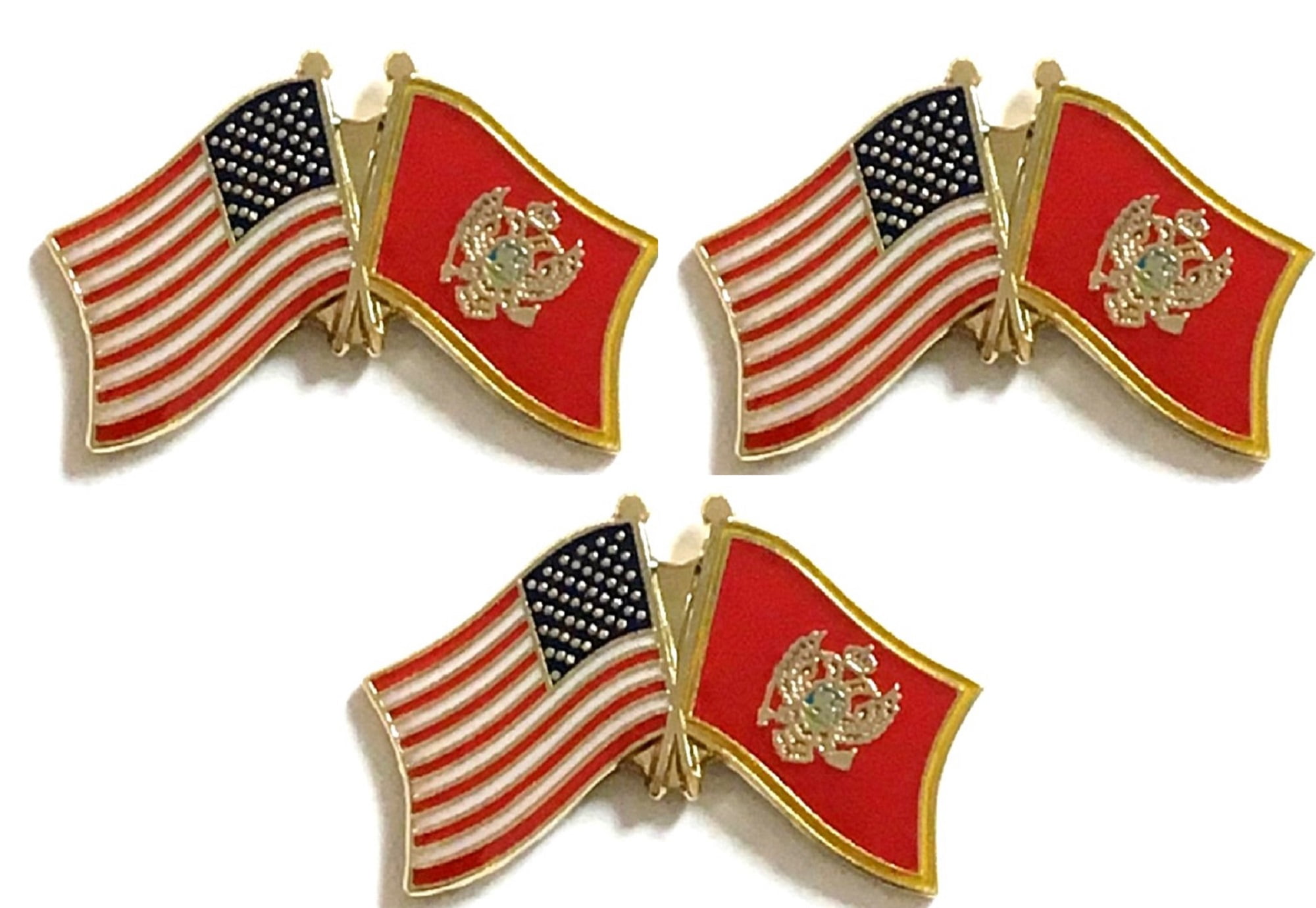 Montenegro & US Crossed Flag Lapel Pins, Pack of 3 - Walmart.com