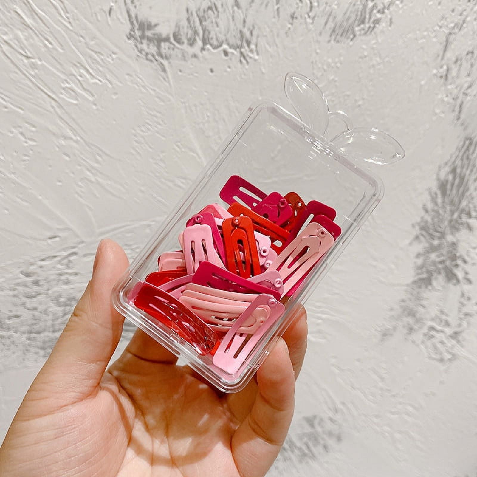 Box of 30 Girls Hair Clips, Cute Colourful Hair Clips Suitable for ...