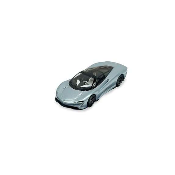 Box of 36 McLaren Speedtail, Silver - Kinsmart H13 - 1/64 Scale Diecast ...
