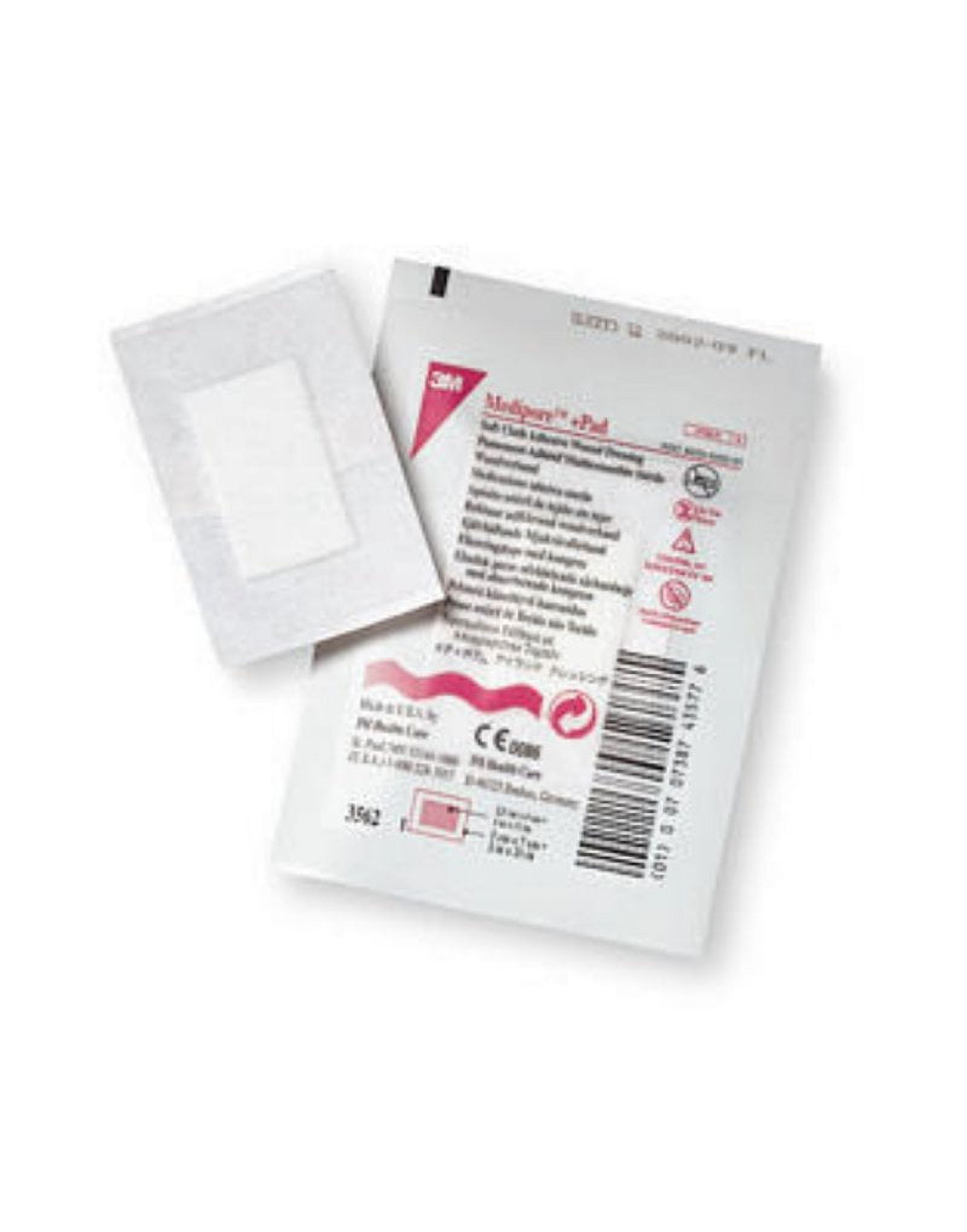 Box of 50 3M Medipore +Pad Soft Cloth Adhesive Wound Dressings 2" X 2. ...