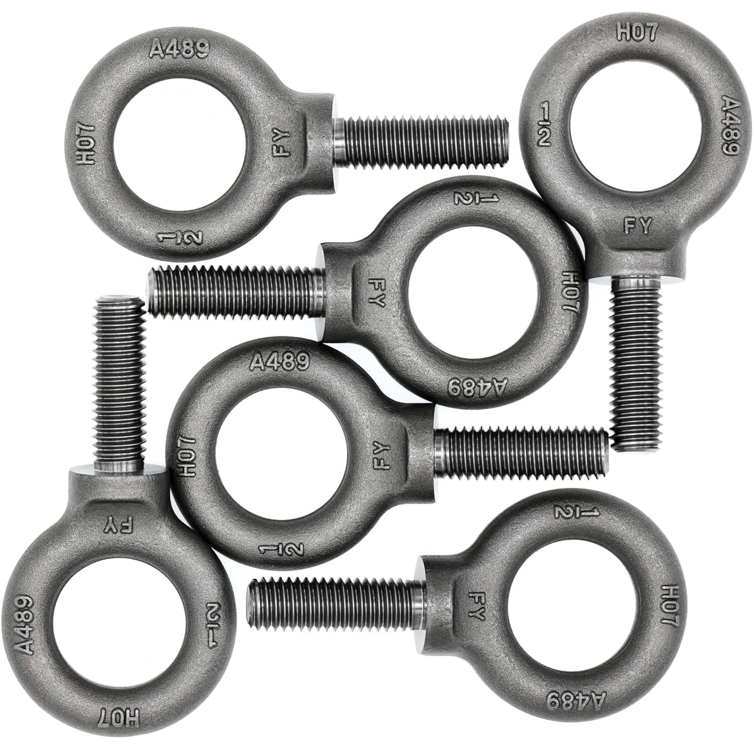 Box of 6 Pcs Lifting Shoulder Eye Bolts 1/2"-13 X 1-1/2" - Walmart.com