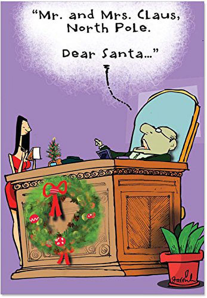 Box of Dear Santa Christmas - 12 Christmas Greeting Cards Boxed Set ...