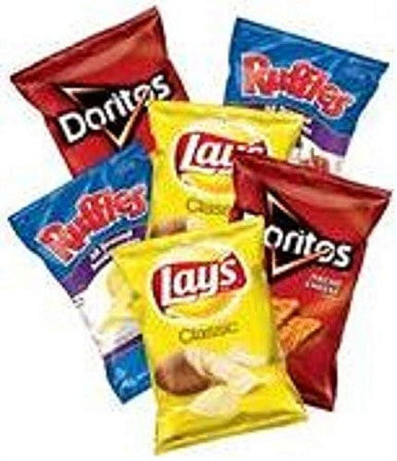 Box of FRITOS Variety CASE, Lays, Ruffles, Doritos Chips (36ct x 40g/1 ...