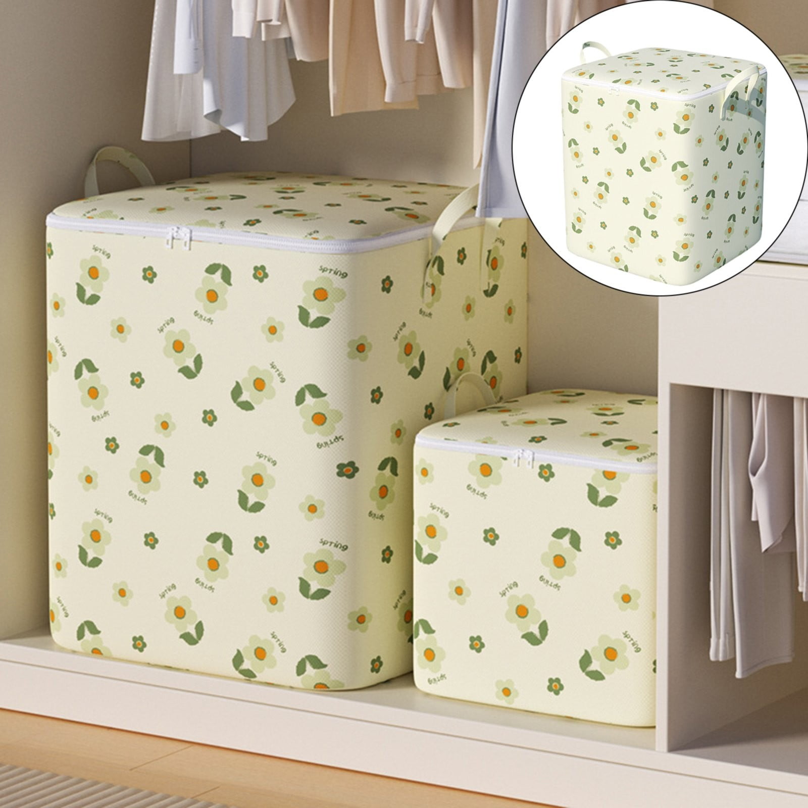 Box for storage! Large Blanket Storage Heavy Duty Mobile Bag With ...