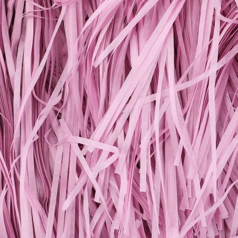 BoxSkivra 4 OZ Pink Crinkle Paper Shredded Paper for Gift baskets ...