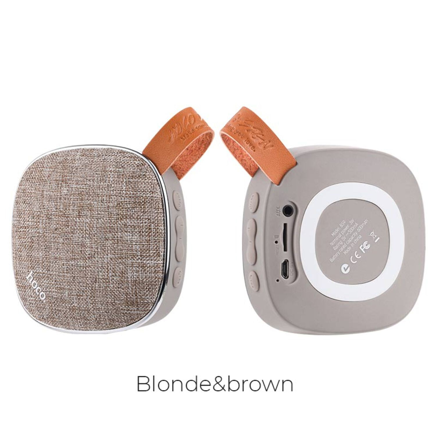 Boxa Bluetooth Light Textile Maro Hoco - Walmart.com