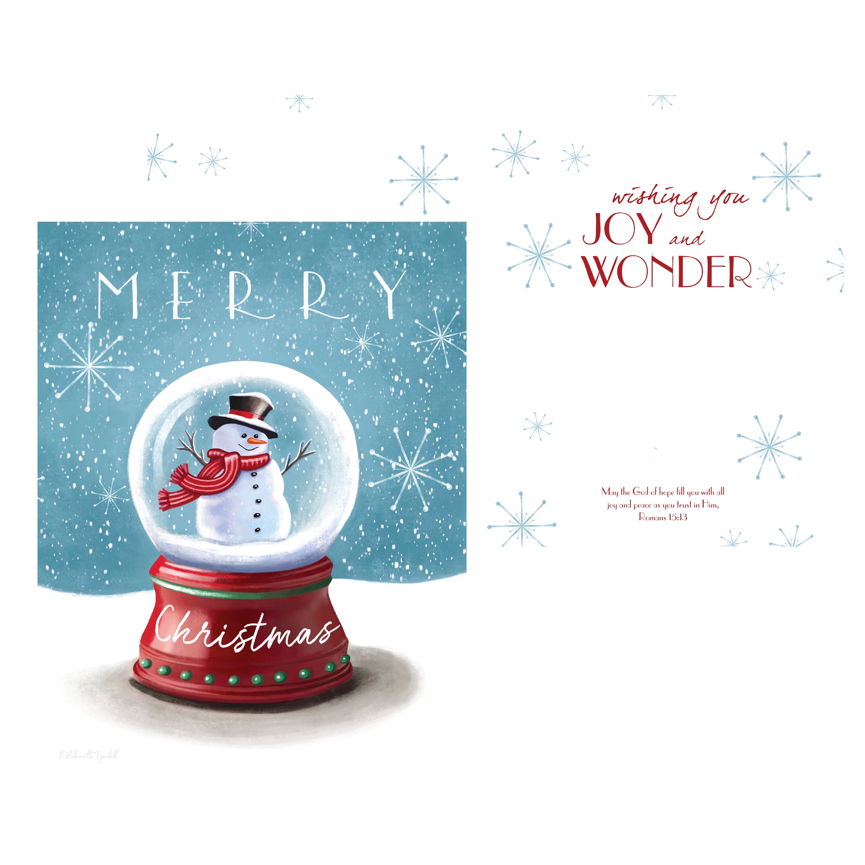 Boxed Christmas Cards: Christmas Snowman - Walmart.com