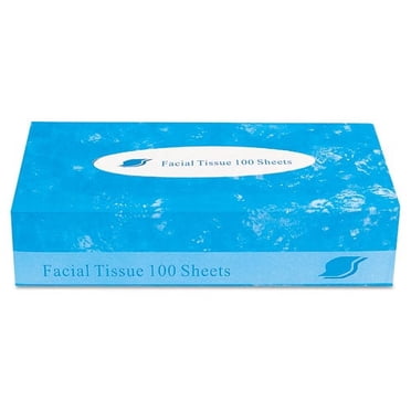 Sani Facial Tissue 2-Ply White 40 Sheets/Box GENHSF200402 - Walmart.com
