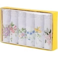 Boxed Ladies Handkerchiefs, Embroidery Women Cotton Handkerchiefs Lace ...