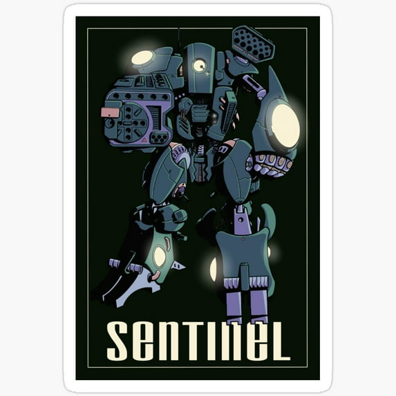 Boxed Sentinel Stickerphone Decal Water Bottle Stickers, Vinyl Stickers ...