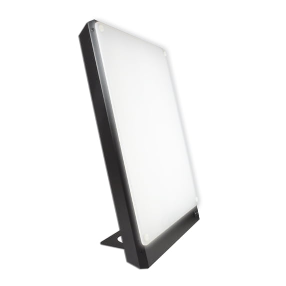 Boxelite Bright Light Therapy Desk Lamp, 10,000 Lux, Large Front Panel ...