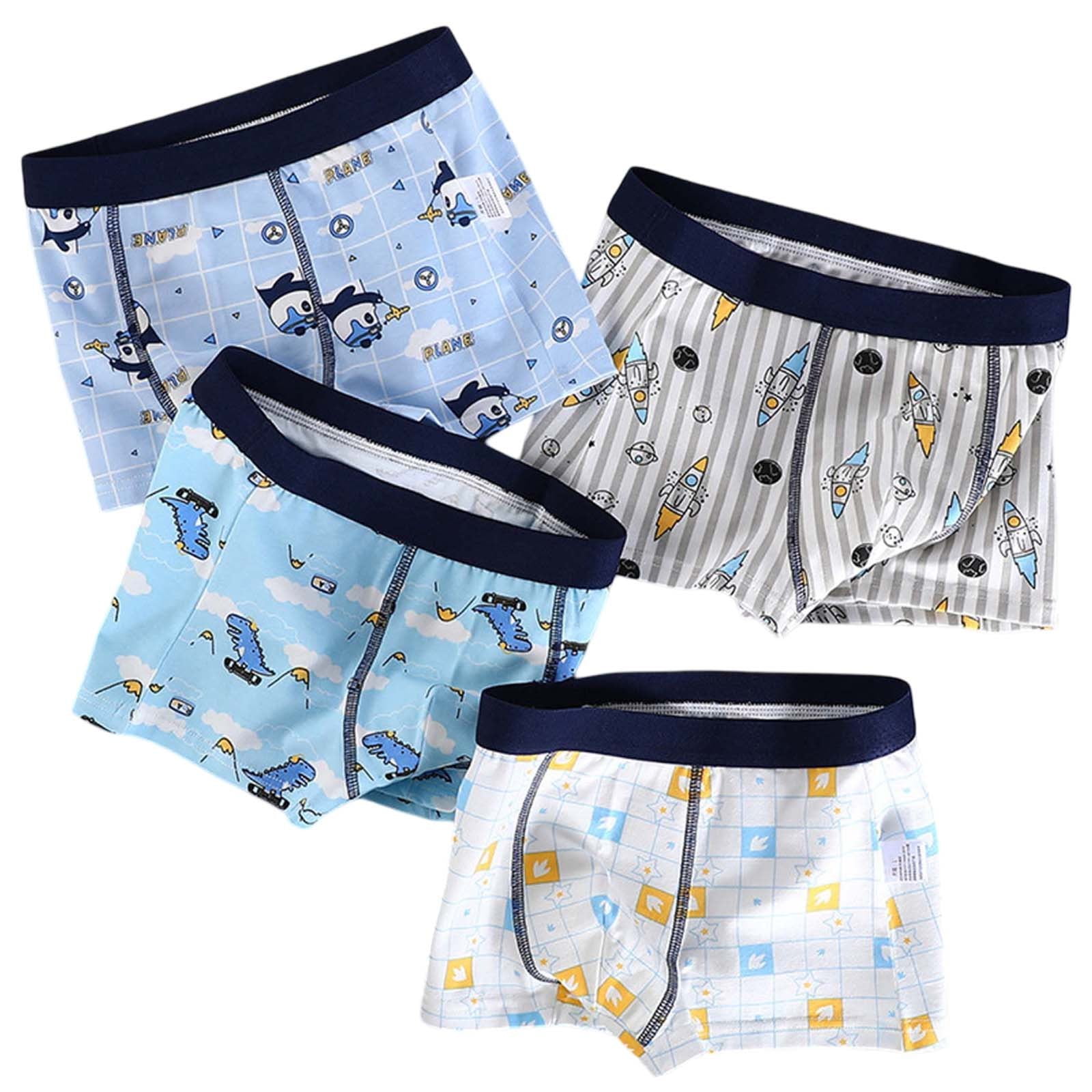 Boxer Briefs Toddler Baby Boys Breathable Lightweight Underwear Cartoon ...