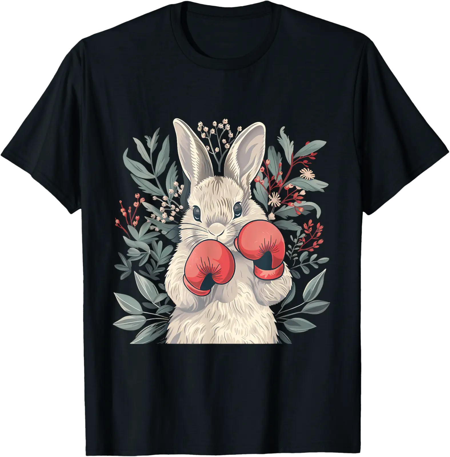 Boxer Bunny With Boxing Gloves Kickboxing Boxing T-Shirt All Size S-5XL ...
