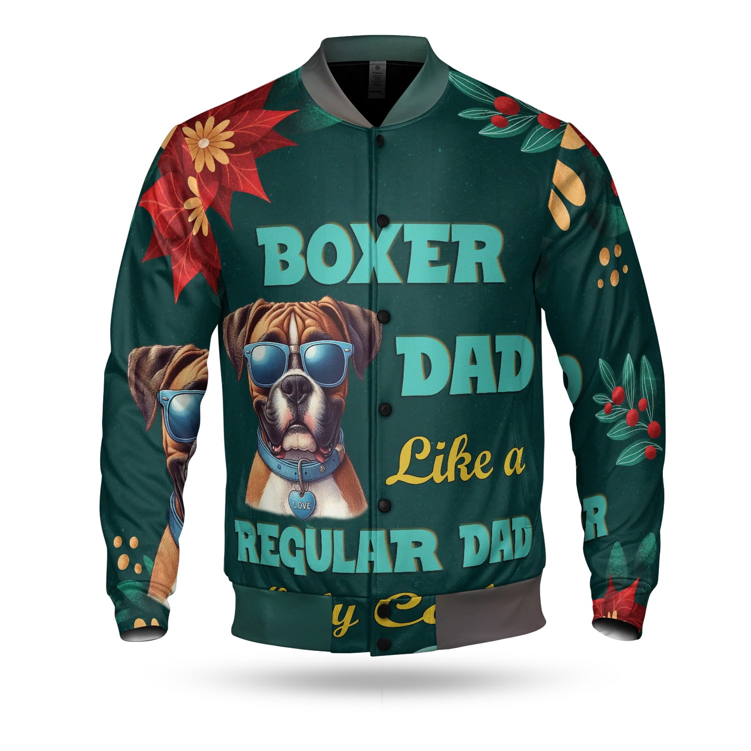 Boxer Dad Like a Regular Dad Only Cooler Happy Father's Day All Over ...