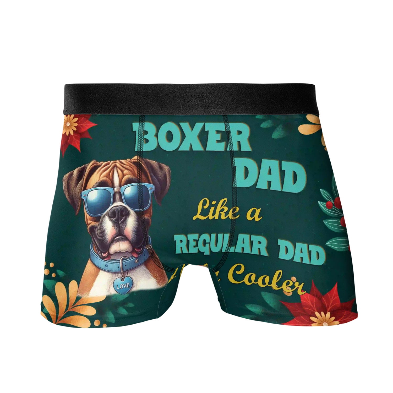 Boxer Dad Like a Regular Dad Only Cooler Happy Father's Day All Over ...