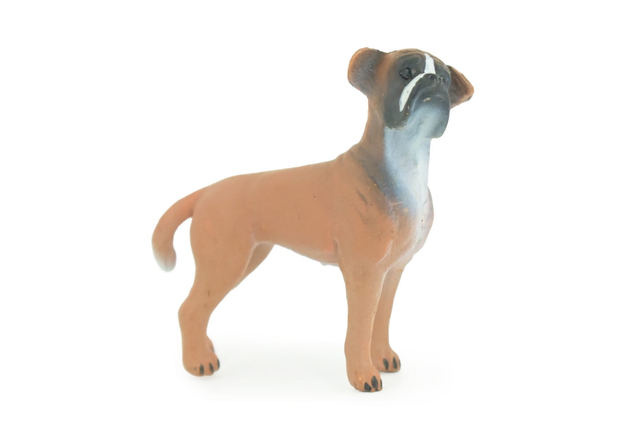 Boxer Dog, Hand Painted, Educational, Museum Quality, Realistic, Rubber ...