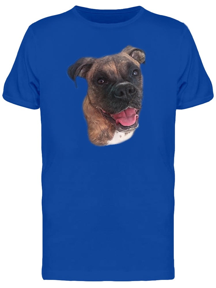 Boxer Dog Realistic Photo T-Shirt Men -Image by Shutterstock, Male ...