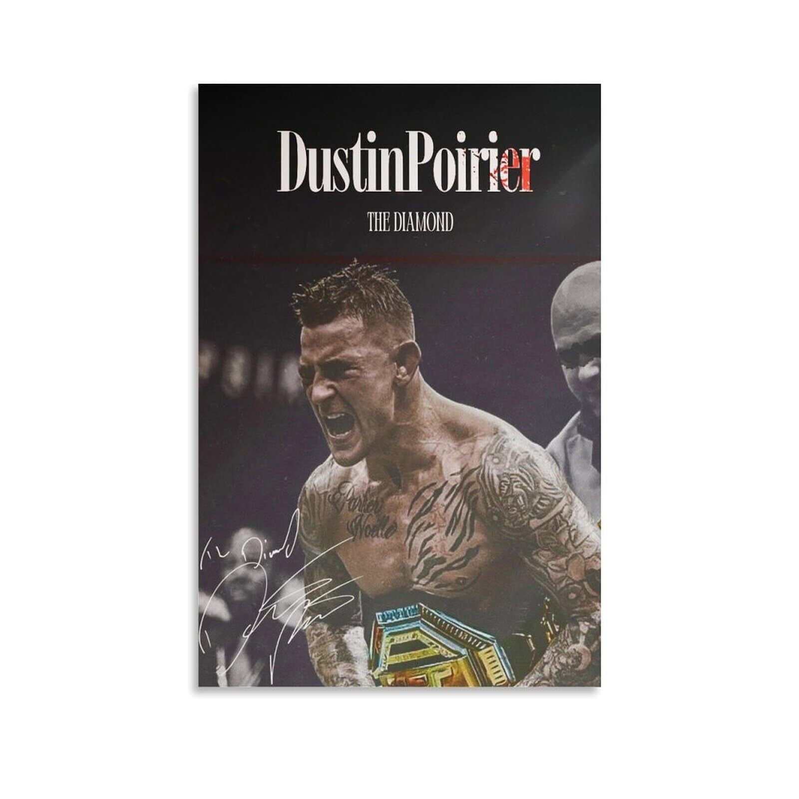 Boxer Dustin Poirie Fighter Poster Athlete Motivation For Office Room ...