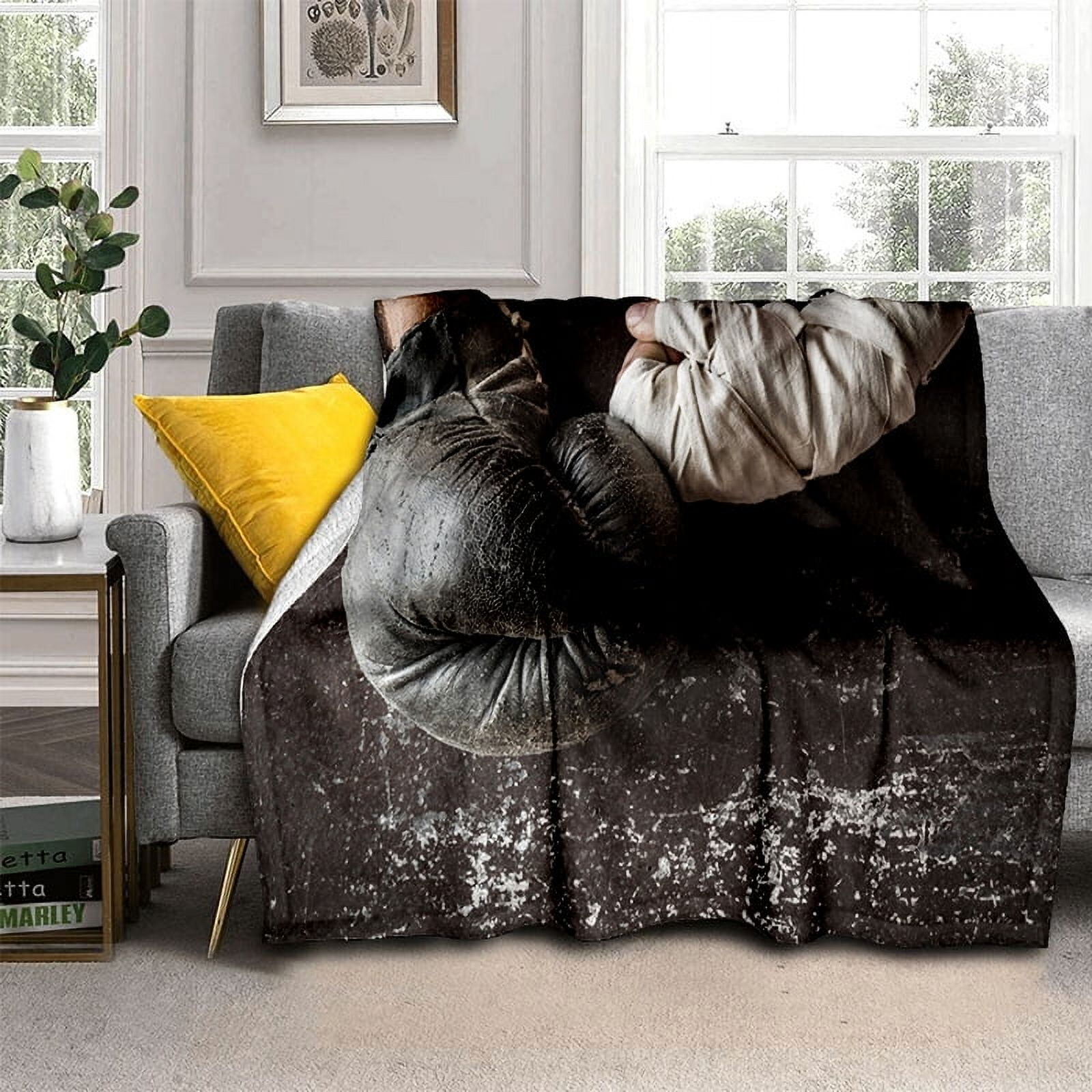 Boxer Fight Boxing Gloves 3D Blanket Soft Throw Blanket for Home ...