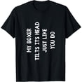 Boxer Funny Dog Lover Gift Cute Women Men Kids T-Shirt - Walmart.com