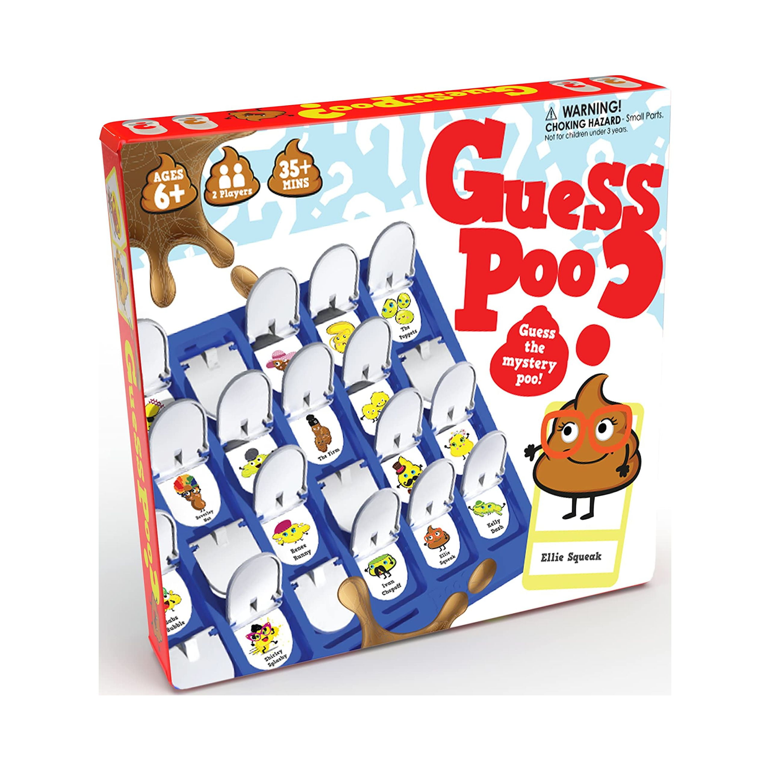 Boxer Gifts Guess Poo AIF4 Board Game - Funny Poop Games For Kids Ages ...