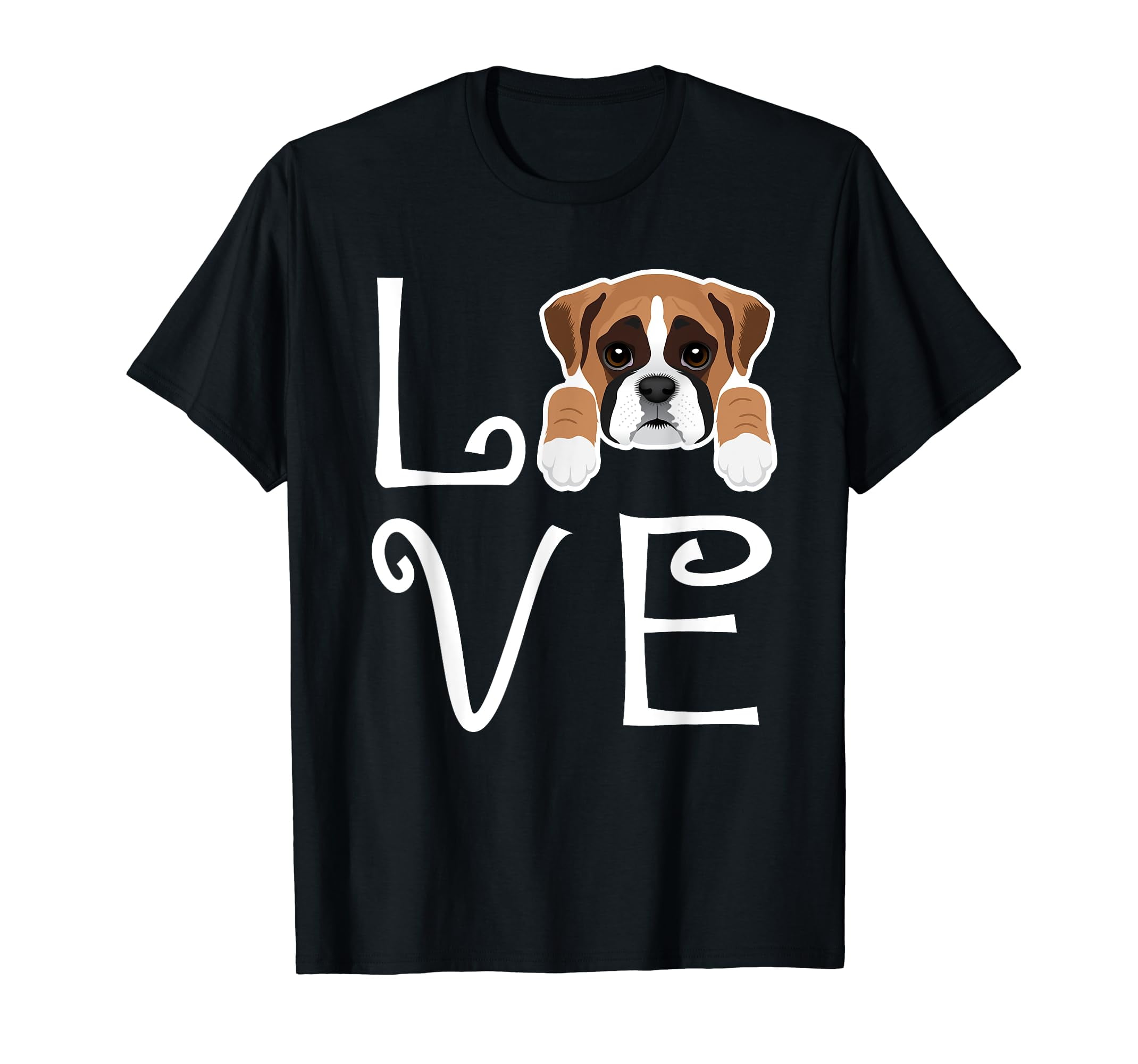 Boxer Love Dog Owner Boxer Puppy T-Shirt - Walmart.com