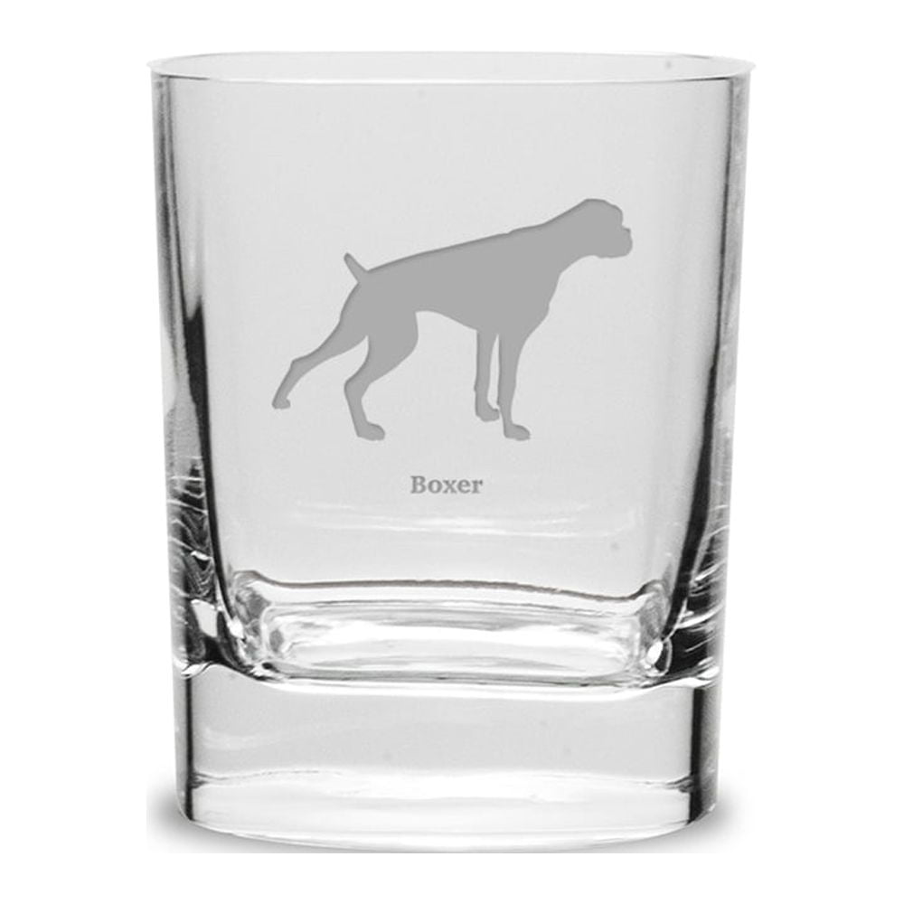 Boxer Luigi Bormioli 11.75 oz Square Round Double Old Fashion Glass ...
