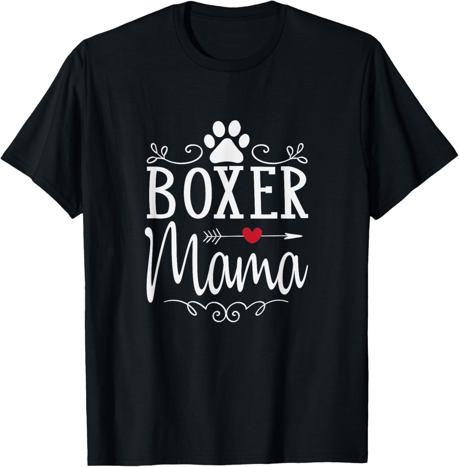 Boxer Mama - Boxer Dog Shirt Gift For Boxer Lover T-Shirt - Walmart.com