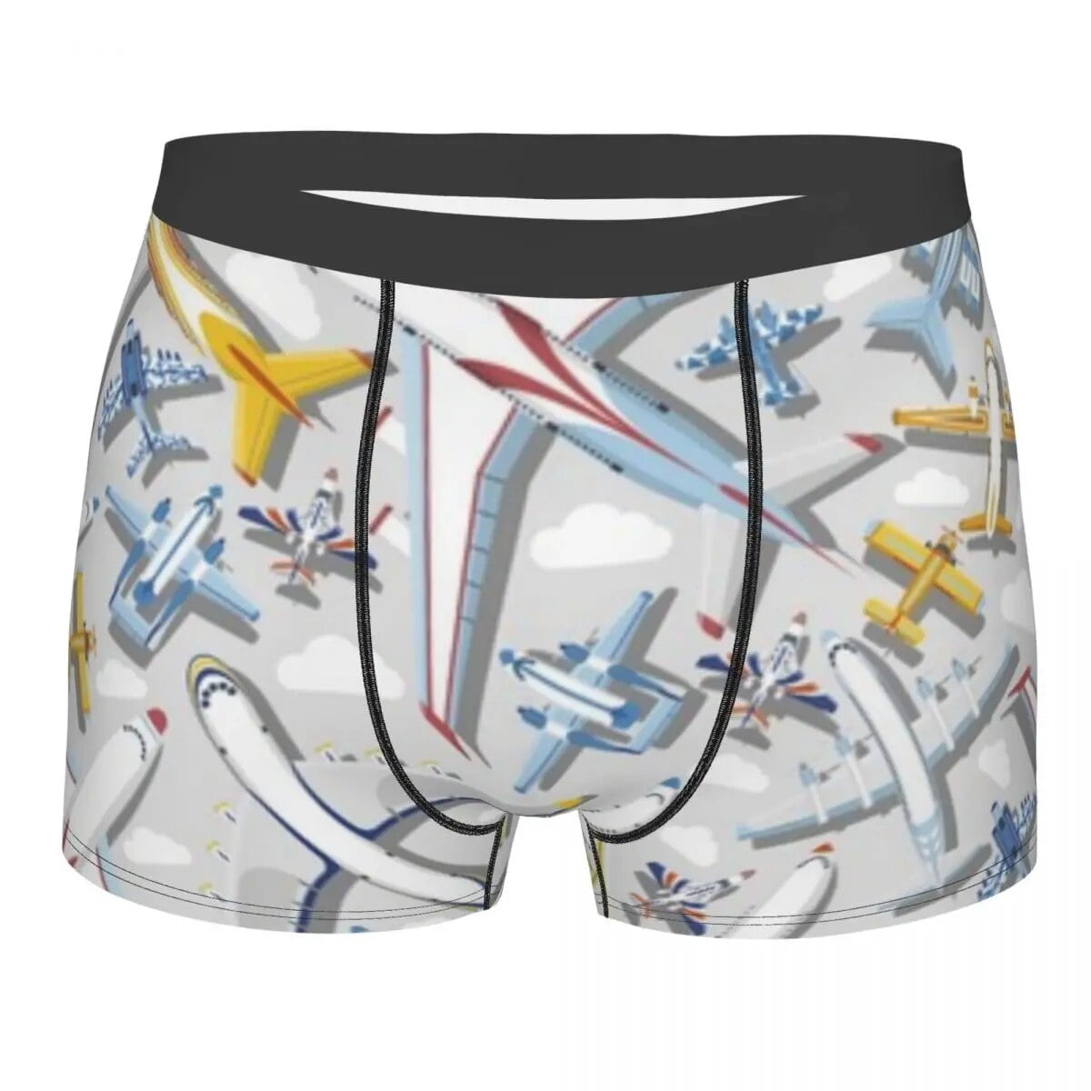 Boxer Men Underwear Male Panties Plane Airplane Jet Shorts Boxer ...