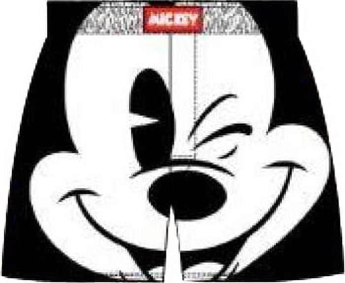 Boxer Mickey Big Face Wink Black - Walmart.com