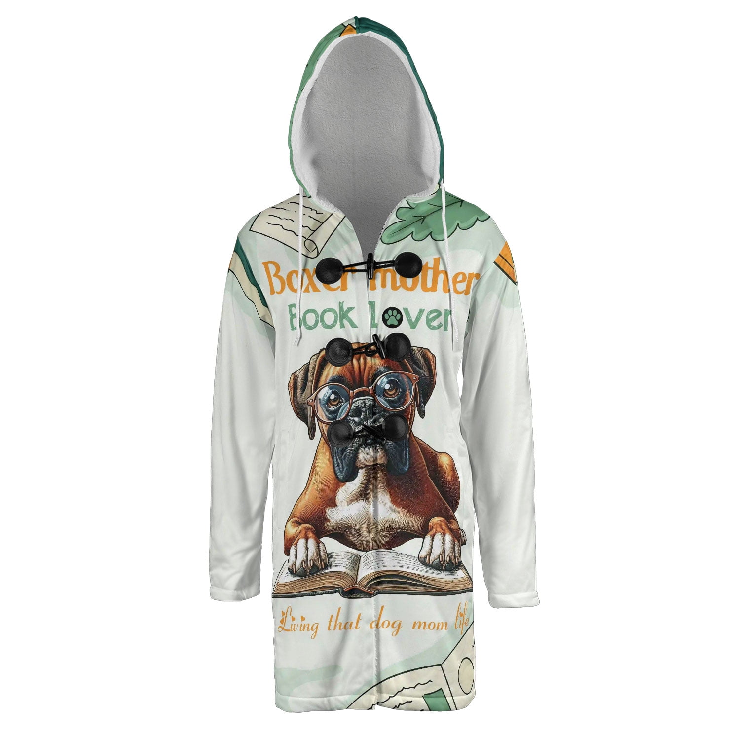 Boxer Mother Book Lover Living That Dog Mom Life Happy Mother's Day All ...