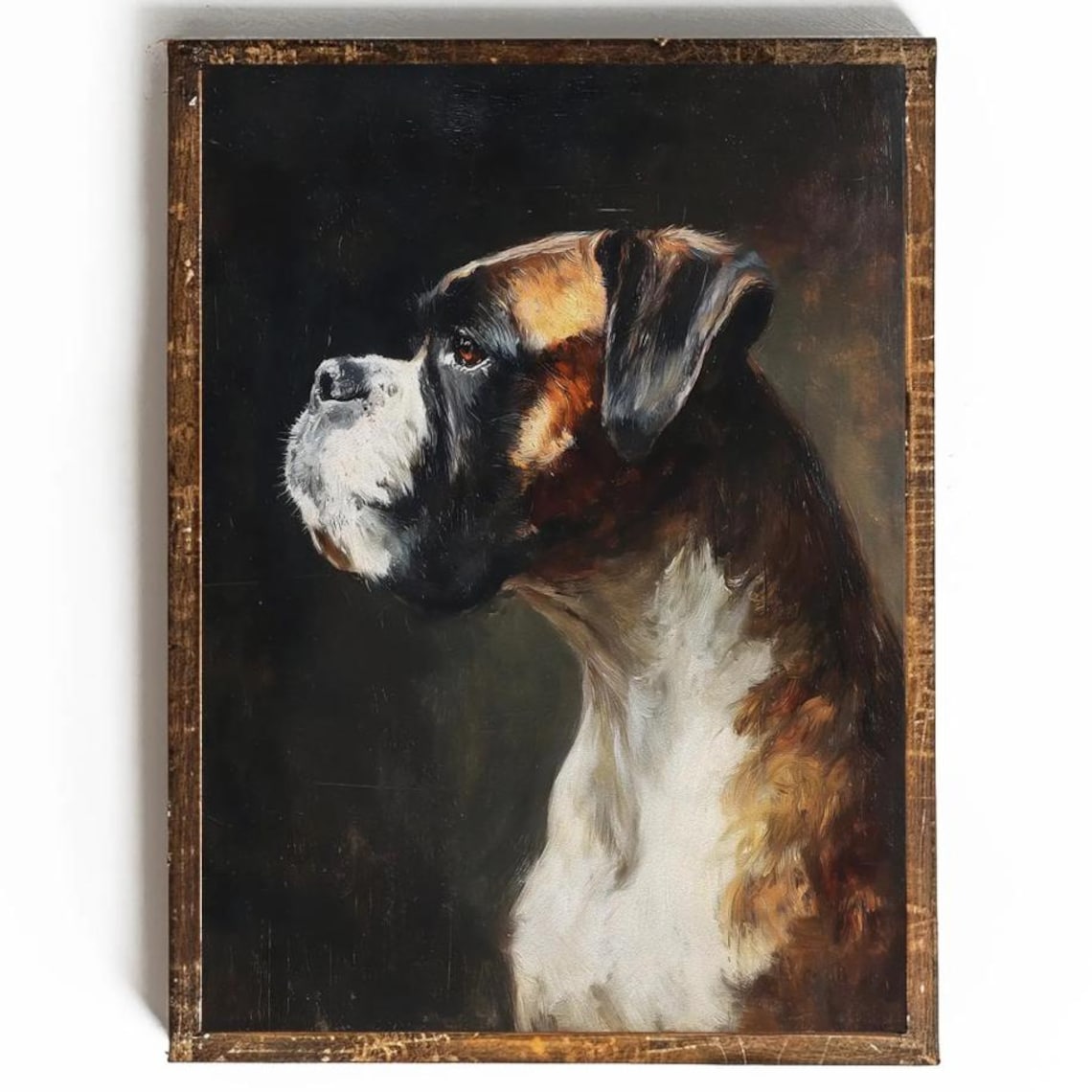 Boxer Poster Boxer Dog Wall Art For Boxer Owner Dog Mom Dog Dad Gift ...