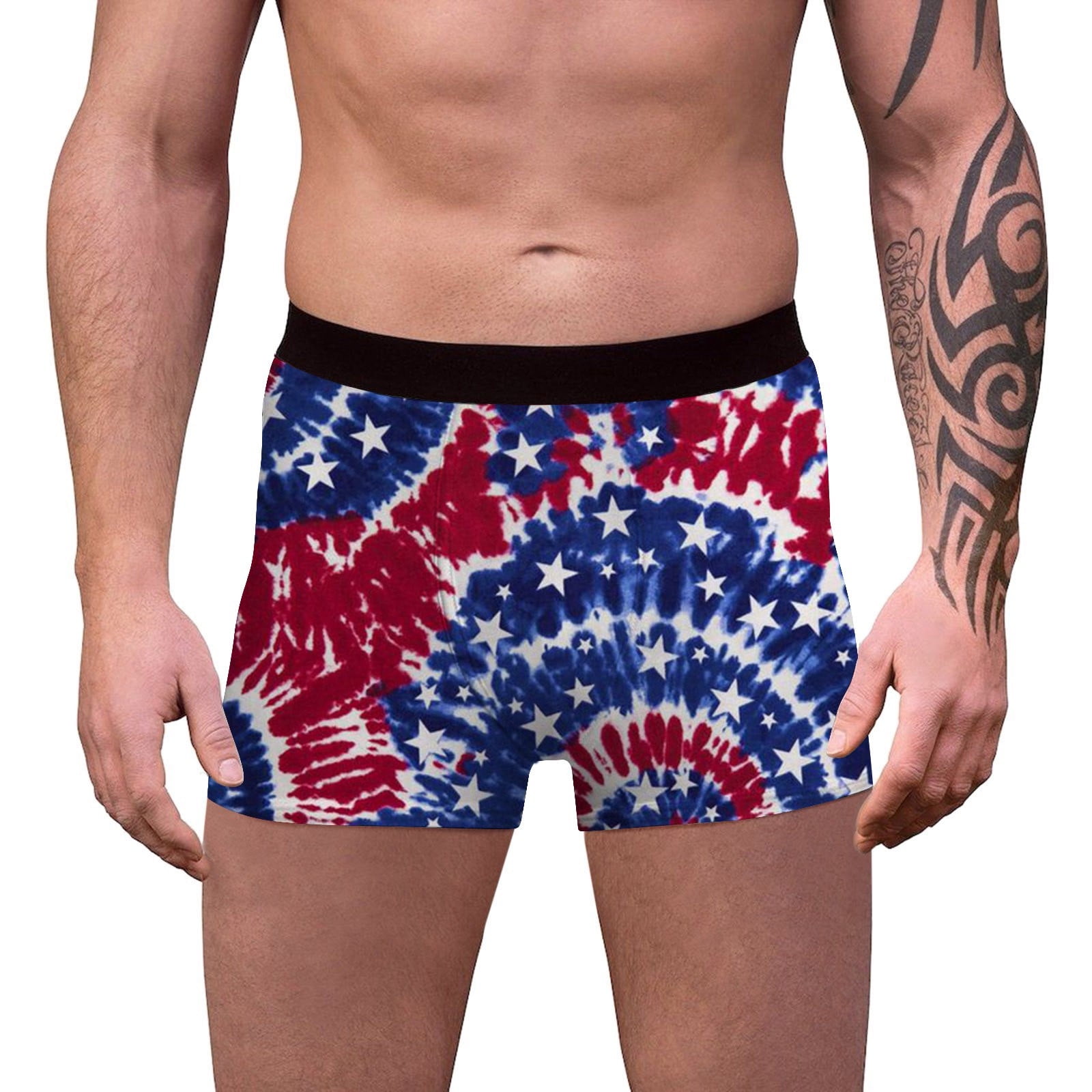 Boxer Shorts Mens Cooling Underwear Mens Boxer Underwear Independence ...