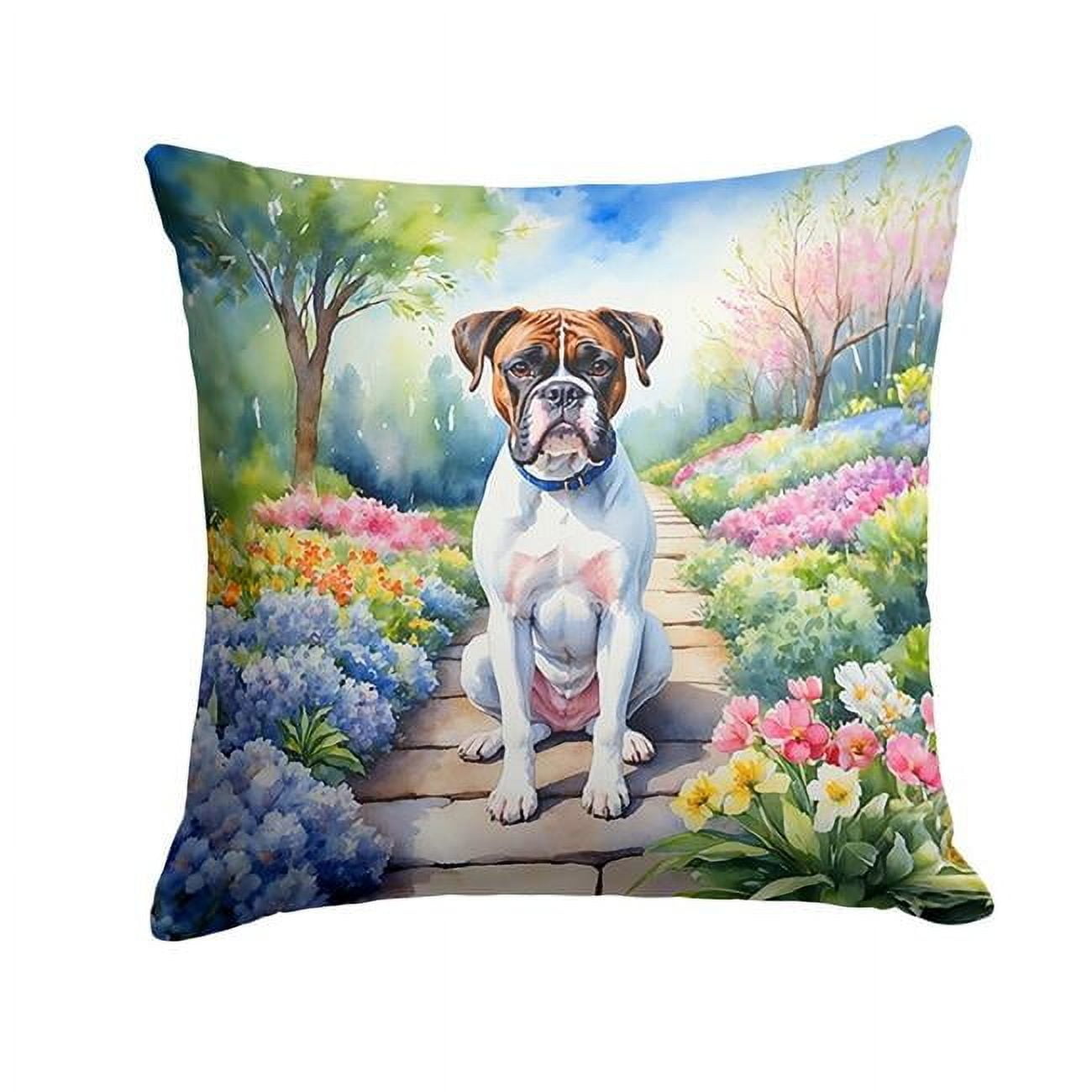Boxer Spring Path Throw Pillow 18 in x 18 in - Walmart Business Supplies